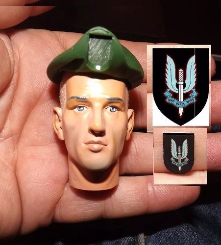 1/6th Scale Fits GI Joe British SAS w/Badge/Flash Patch | eBay