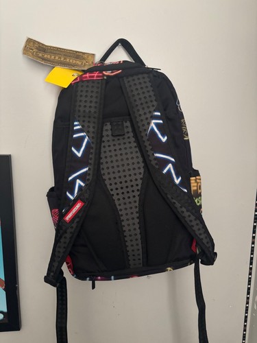 sprayground backpack multi- color, Pre-owned | eBay