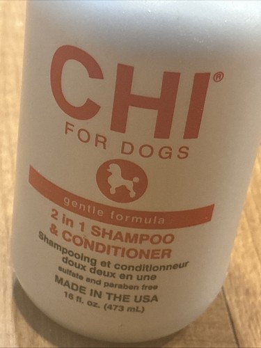CHI for Dogs Gentle Formula 2 In 1 Shampoo Conditioner 16 oz Paraben ...