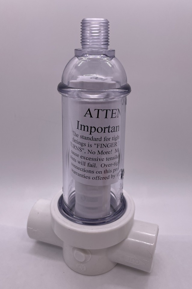 NEW! Rusco 3/4" Spin Down Separator Sand/ Sediment Water Filter 25 Gpm ...