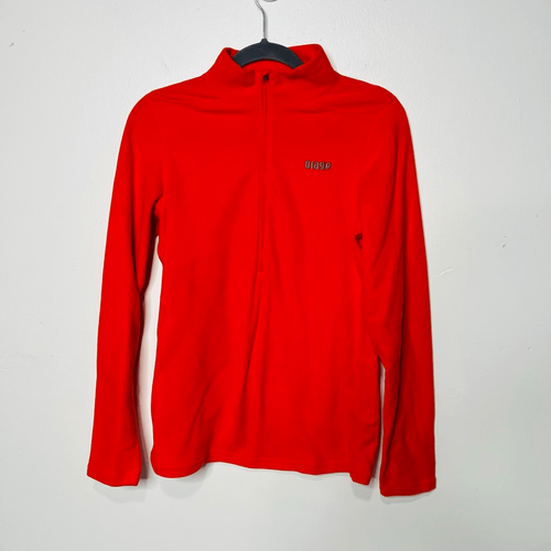 Orage Orange Fleece 1/2 zip pullover jacket sz XXL YOUTH | eBay