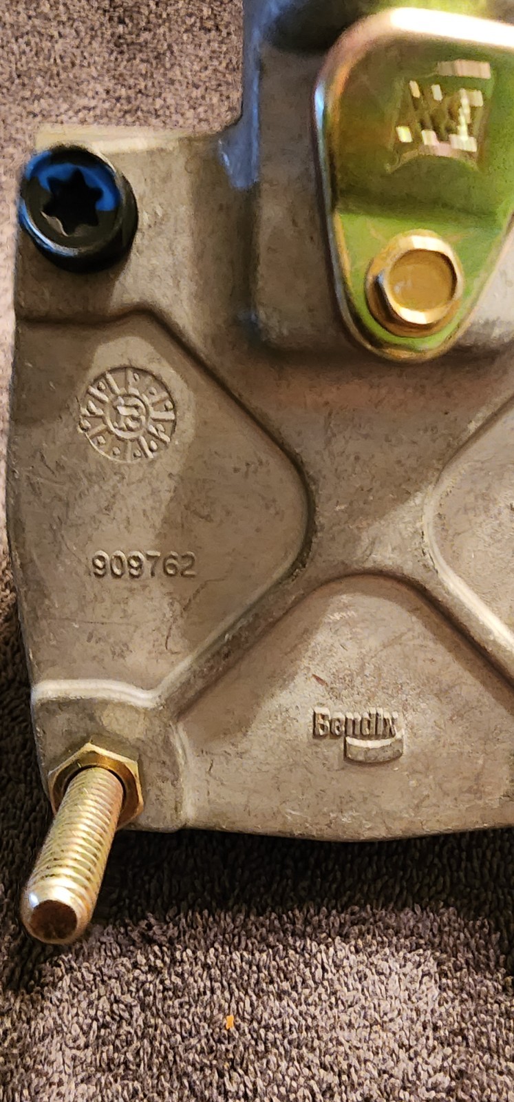 NOS Bendix T-111918-a 909828 R14 Trailer Air Brake Relay Valve for sale ...