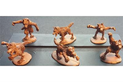 15mm Fantasy Undead Werewolf Pack (18 figures) | eBay