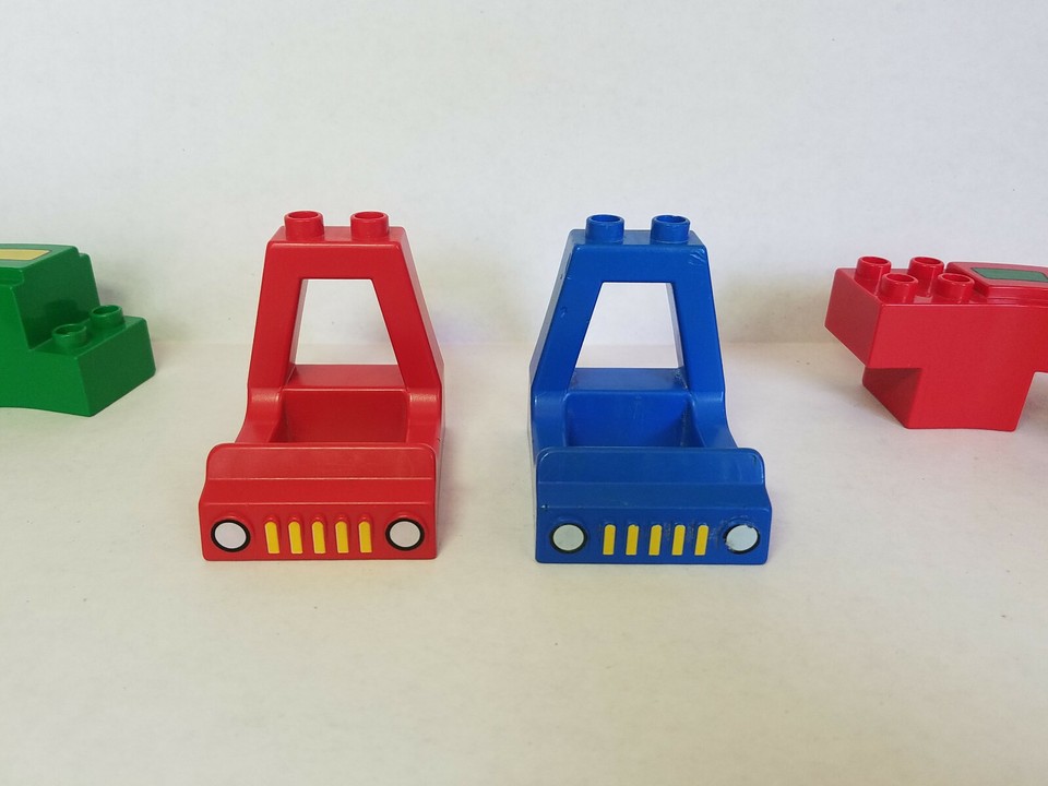 LEGO DUPLO Vintage Police & Fireman Minifig Lot from 2654, 2637, 2638 ...