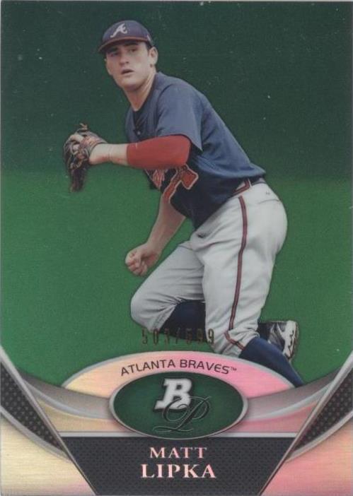 2011 Bowman Platinum - Prospects Matt Lipka #BPP95 Green /599 (RC) for ...