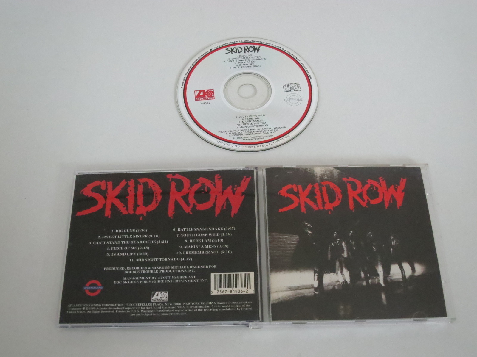 SKID ROW/B-SIDES OURSELVES(ATLANTIC 7567-82431-2) CD ALBUM | eBay UK