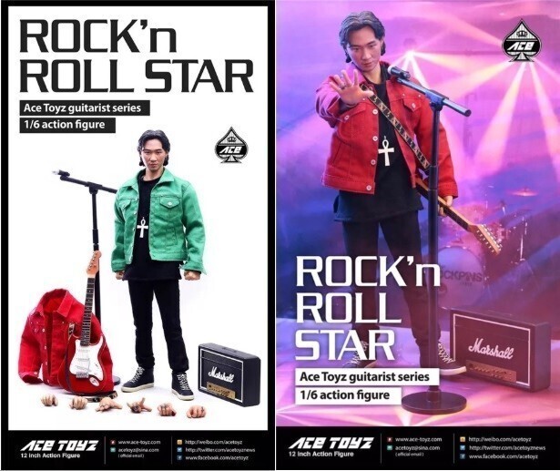 Hwang Jia Koma Wong Kar Kui Ace Toyz 1/6 Rock Roll Star Figure | eBay