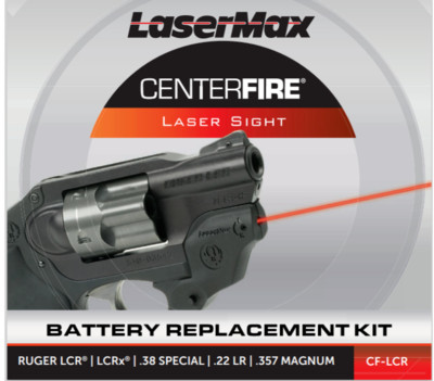LaserMax Laser Battery Replacement Kit tools battery instructions Ruger ...
