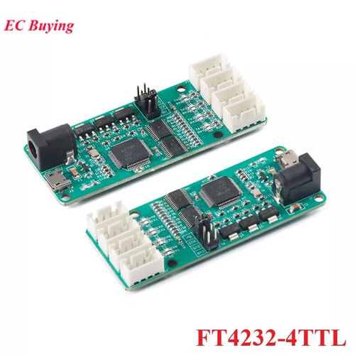 FT4232-4TTL USB to 4Way TTL Module Port Module DC 1.8V-5V 4 Channel XH2 ...