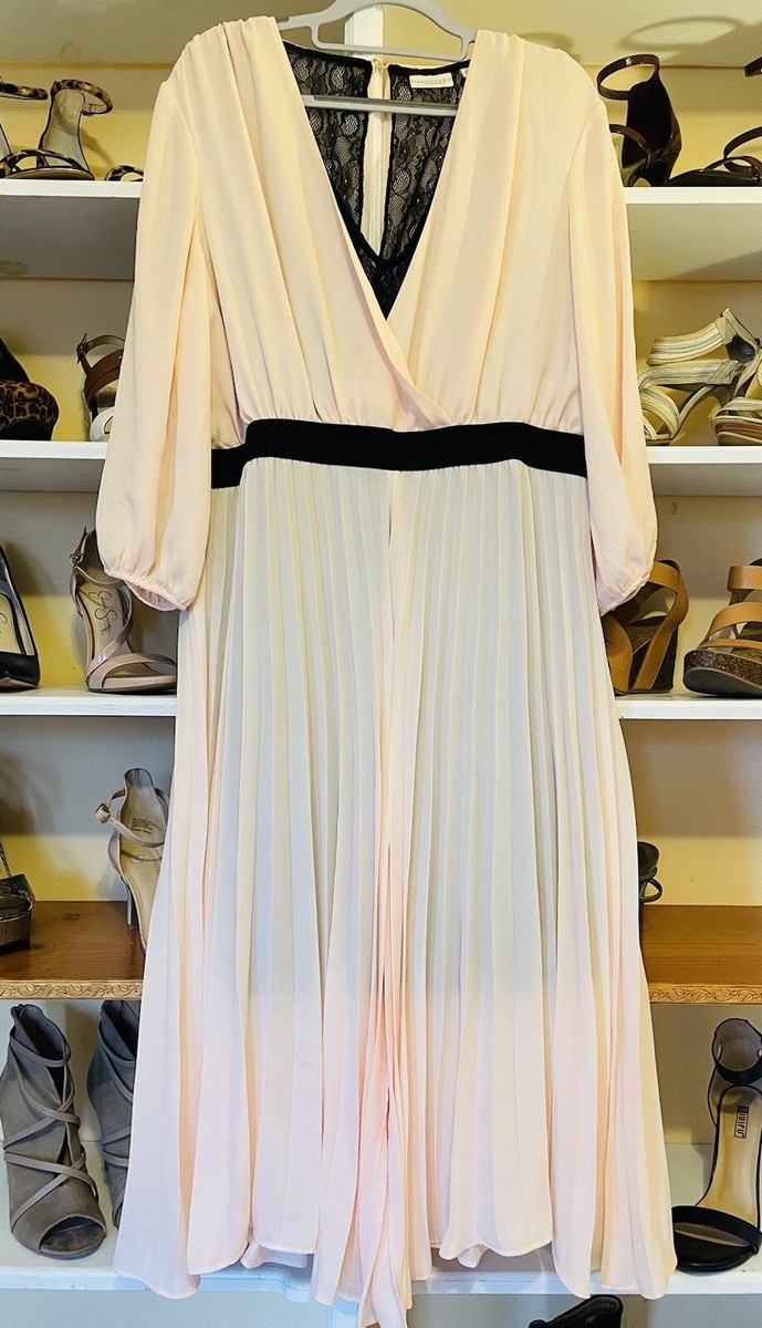 Rosa Mendes Jurk Eva Mendes Dress 6 Womens Wine Red Brocade Fit