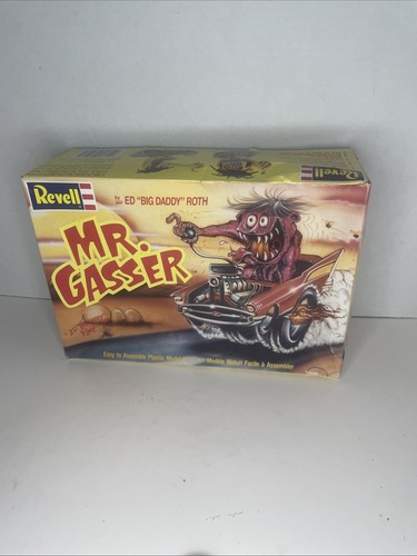 Vintage 1990 REVELL MR. GASSER Model Kit MISB New Sealed Ed Roth Rat ...