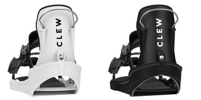 CLEW Independence 1.0 white and black Step-In snowboard bindings | eBay