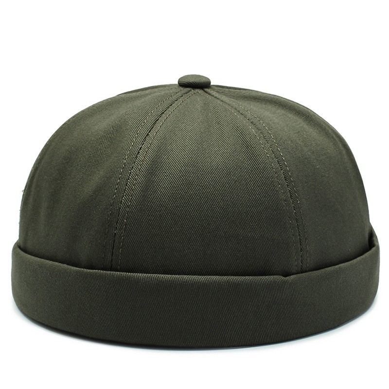 Elegant Fashion Brimless Round Hat Melon Shaped Retro Good Quality ...