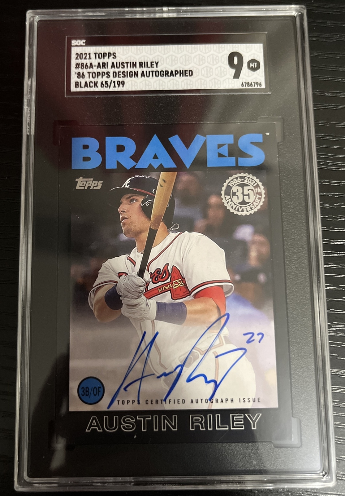 2021 Topps Update Series - 1986 Topps Baseball Autographs Black #86A ...