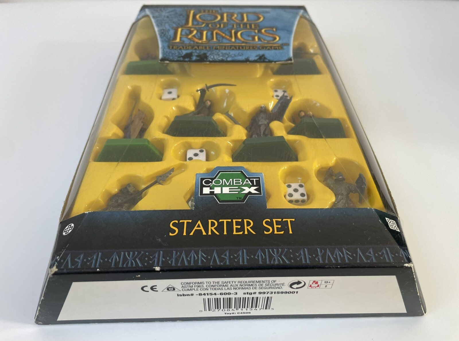 Lord Of The Rings Vintage 2003 Tradeable Miniatures Game Combat Hex ...
