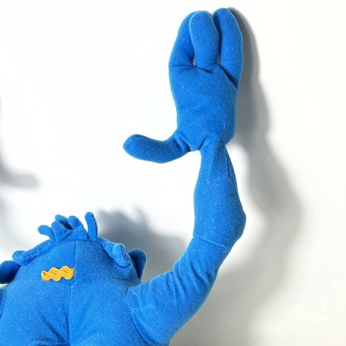 Vintage Nanco Looney Tunes Blue Taz Tasmanian Devil Plush Stuffed ...