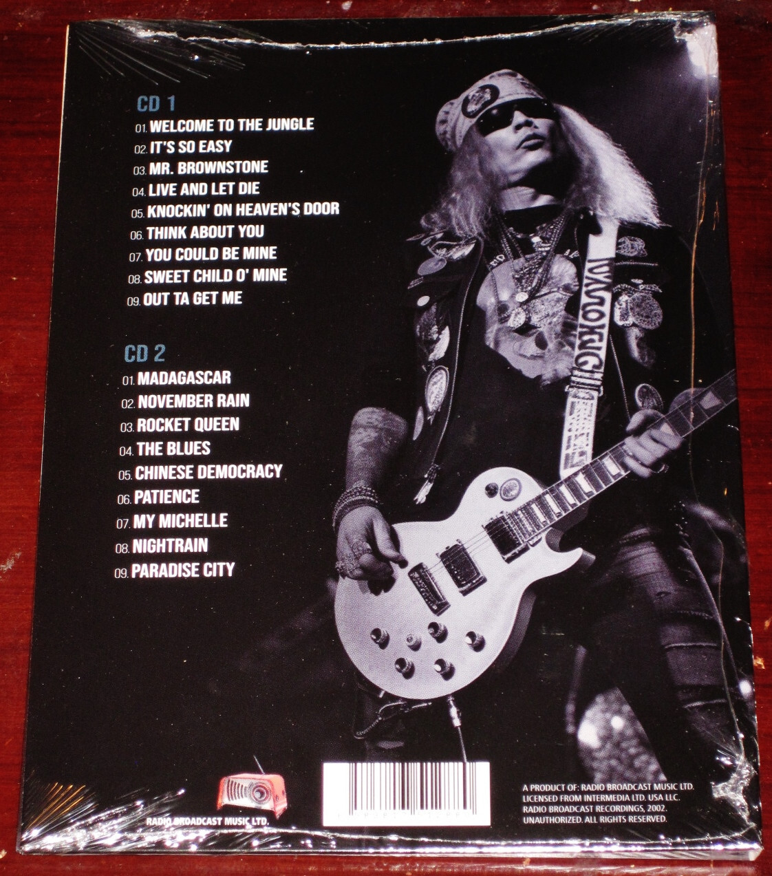 Guns N' Roses: Live On Stage 2 CD Box Set Radio Broadcast Music UK ...