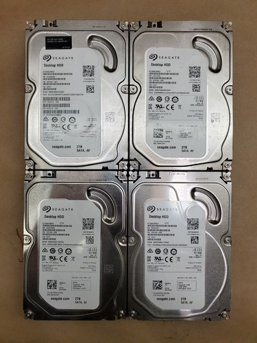LOT OF 4 2TB SEAGATE DESKTOP HDD 3.5" INTERNAL HARD DRIVES | eBay