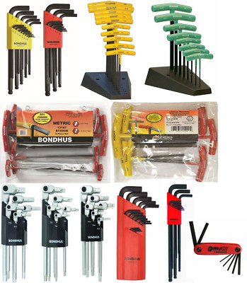 Bondhus USA Allen Key Sets Metric, Imperial & Torx ***MULTI LIST*** | eBay