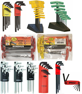 Bondhus USA Allen Key Sets Metric, Imperial & Torx ***MULTI LIST*** | eBay