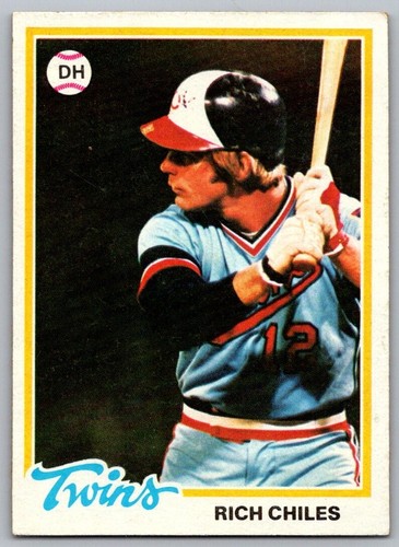 RICH CHILES TOPPS BASEBALL CARD 1978 | eBay