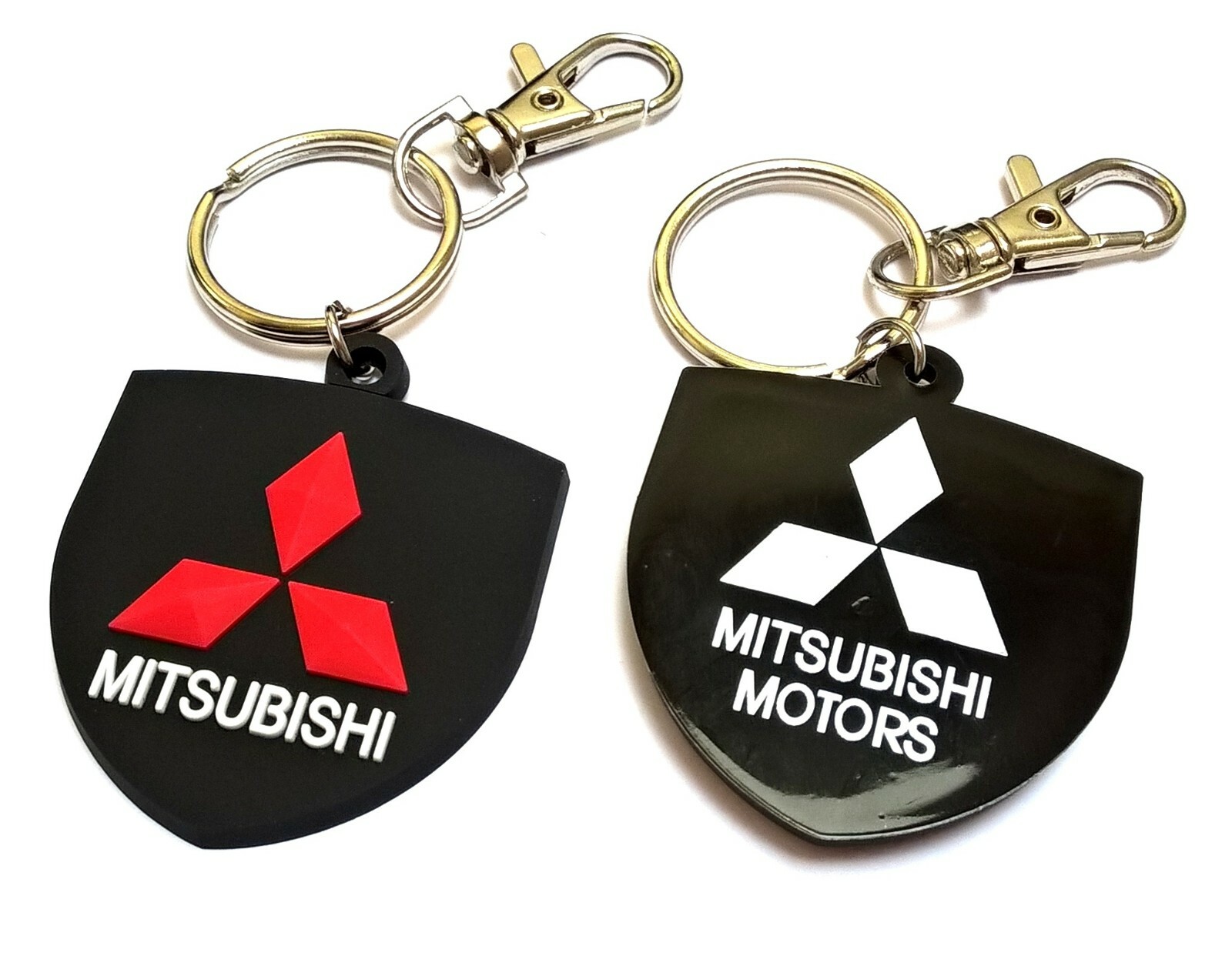 Mitsubishi keychain rubber key holder; soft light fob no more cockpit ...