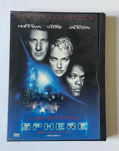 Sphere 1998 DVD Dustin Hoffman Samuel Jackson Sharon Stone Liev ...