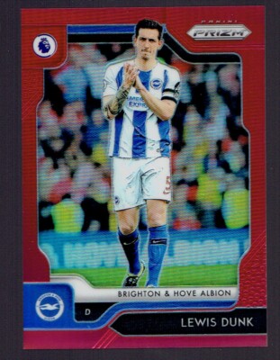 2019-20 Panini Prizm EPL Lewis Dunk Red Parallel Soccer Card 041/149 | eBay
