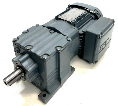 SEW-EURODRIVE Getriebemotor R17.DRS71S4 Motor kw 0.37 r/min 1380/87 Cos ...