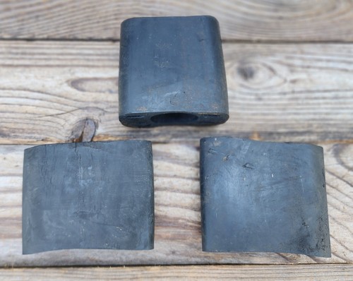 Lot of 3 Axe Guards or Handle Savers Black Rubber Haft Guards For Axes ...