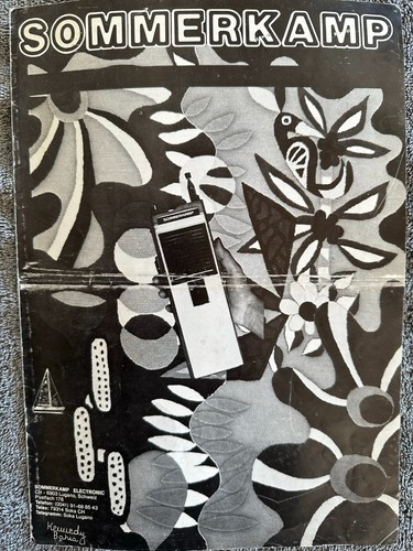 SOMMERKAMP CB RADIO BROCHURE FULL PRODUCT LINE ULTRA RARE FROM EUROPE ...