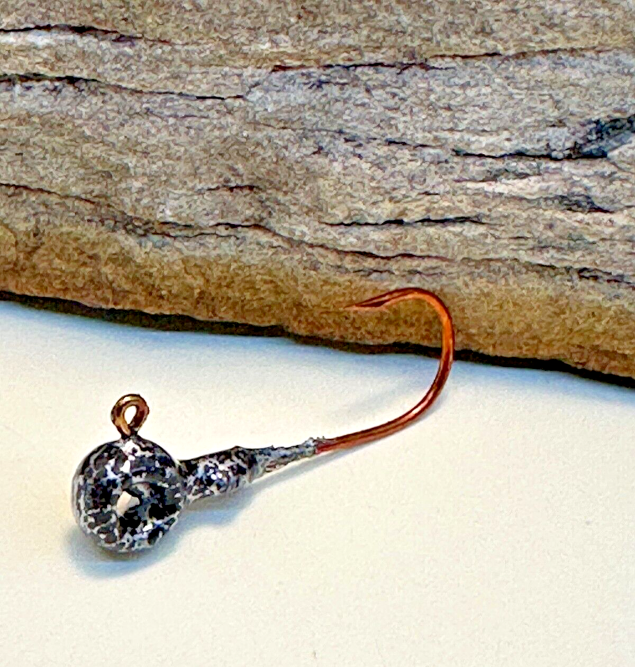 Crappie jig heads 1/16oz nibbles, slab bite, Powerbait Scent holder jig ...