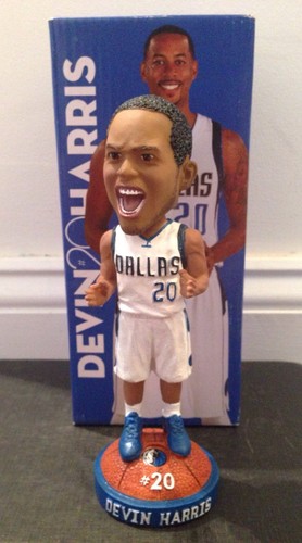 Devin Harris Dallas Mavericks SGA NIB Bobblehead, Nets, Wisconsin ...