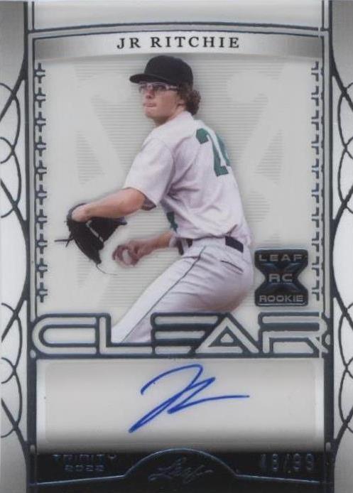 2022 Leaf Trinity - Clear Autographs JR Ritchie #CA-SS1 Silver Foil ...
