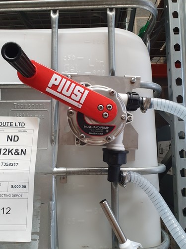 Piusi rotary IBC hand pump / IBC pump / Dispensing unit (hardly used ...