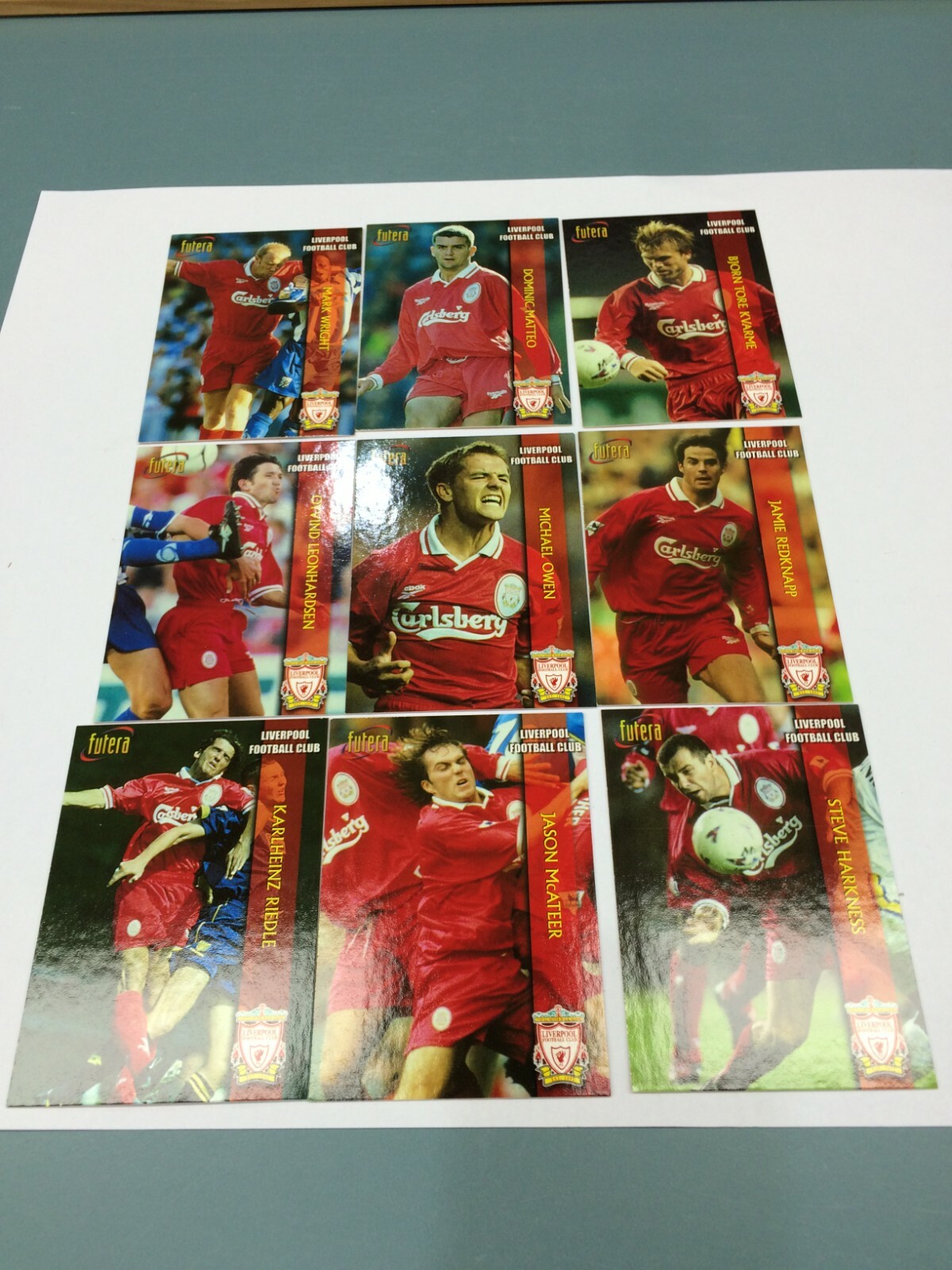 1998 Futera Liverpool Football Club Trading Card Main Series Full Base ...