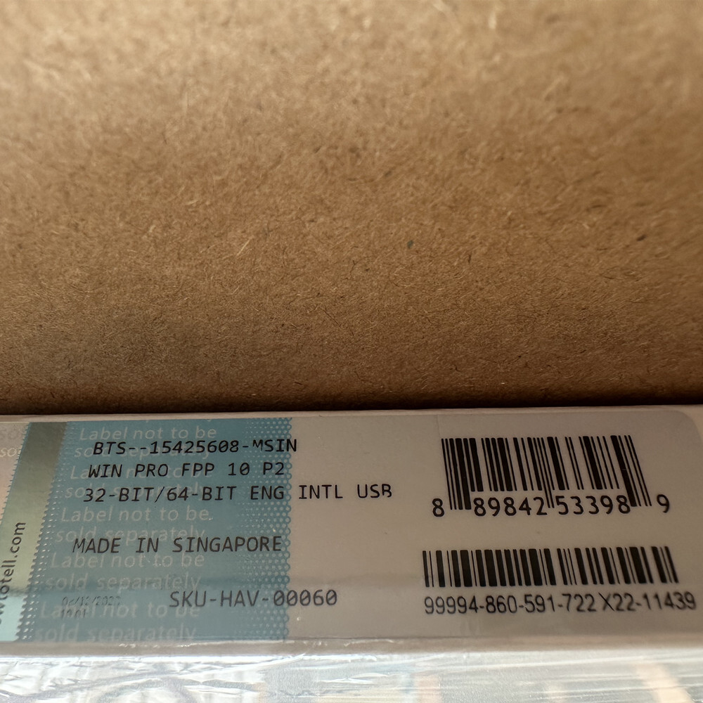 Microsoft Windows Professional 10 86x/64x English USB for sale online ...