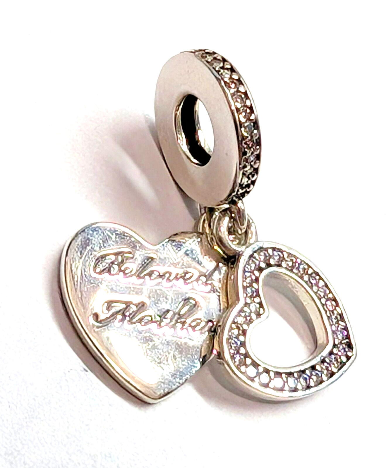 Authentic Pandora Charm, Beloved Mother Dangle, #7918… - Gem