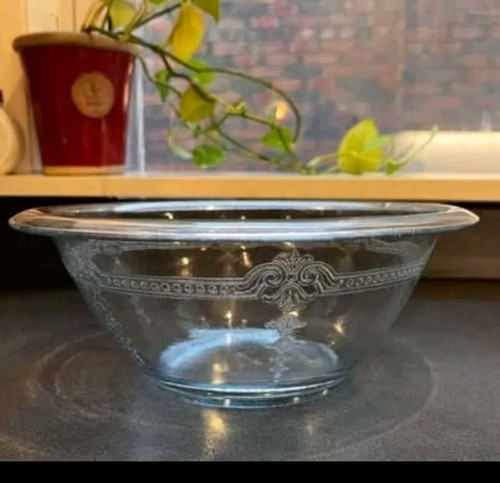 Vintage Fire King Philbe Large Blue Sapphire Serving Bowl | eBay