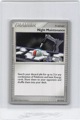 NIGHT MAINTENANCE 120/123 - 2010 World Championships - POKEMON CARD ...