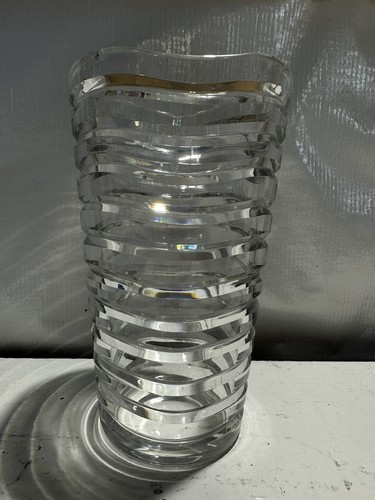 Streamline Cut Vase Keith Murray | eBay