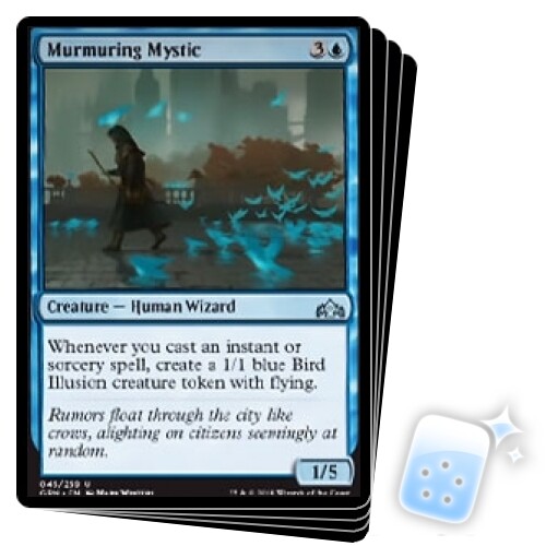 MURMURING MYSTIC X4 Guilds Of Ravnica GRN Magic MTG MINT CARD | eBay