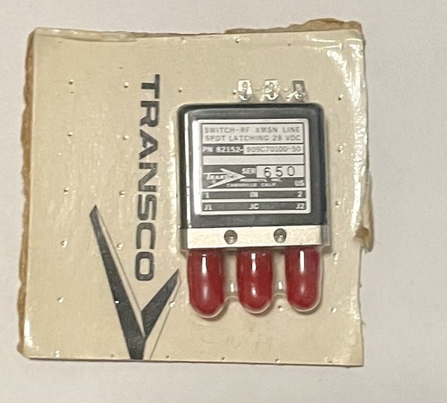 Transco RF Switch model 82152-909C70100-50 XMSN Line SPDT Latching ...