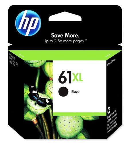 1 HP 61XL GENUINE Black CH561WA 1000 1050 2000 2050 3000 3050 j510 ...