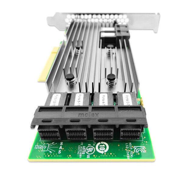 LSI 9305-24i 24-Port PCI-E 3.0 12Gb/s Controller Card Host Bus Adapter ...