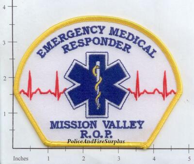 California - Mission Valley ROP emergency Medcial Responder CA Fire ...