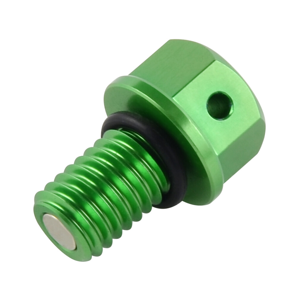 M10 Magnetic Oil Drain Bolt Plug For Kawasaki KX 65 85 100 125 250 500 ...