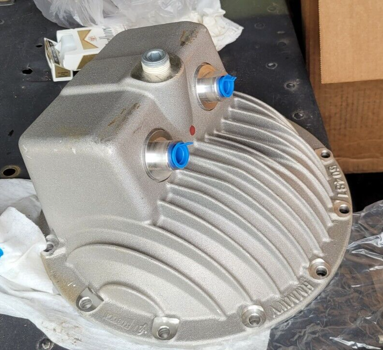 HMMWV HUMMER Differential Cover Cooler 50437 M998 12469504 HUMVEE AM ...