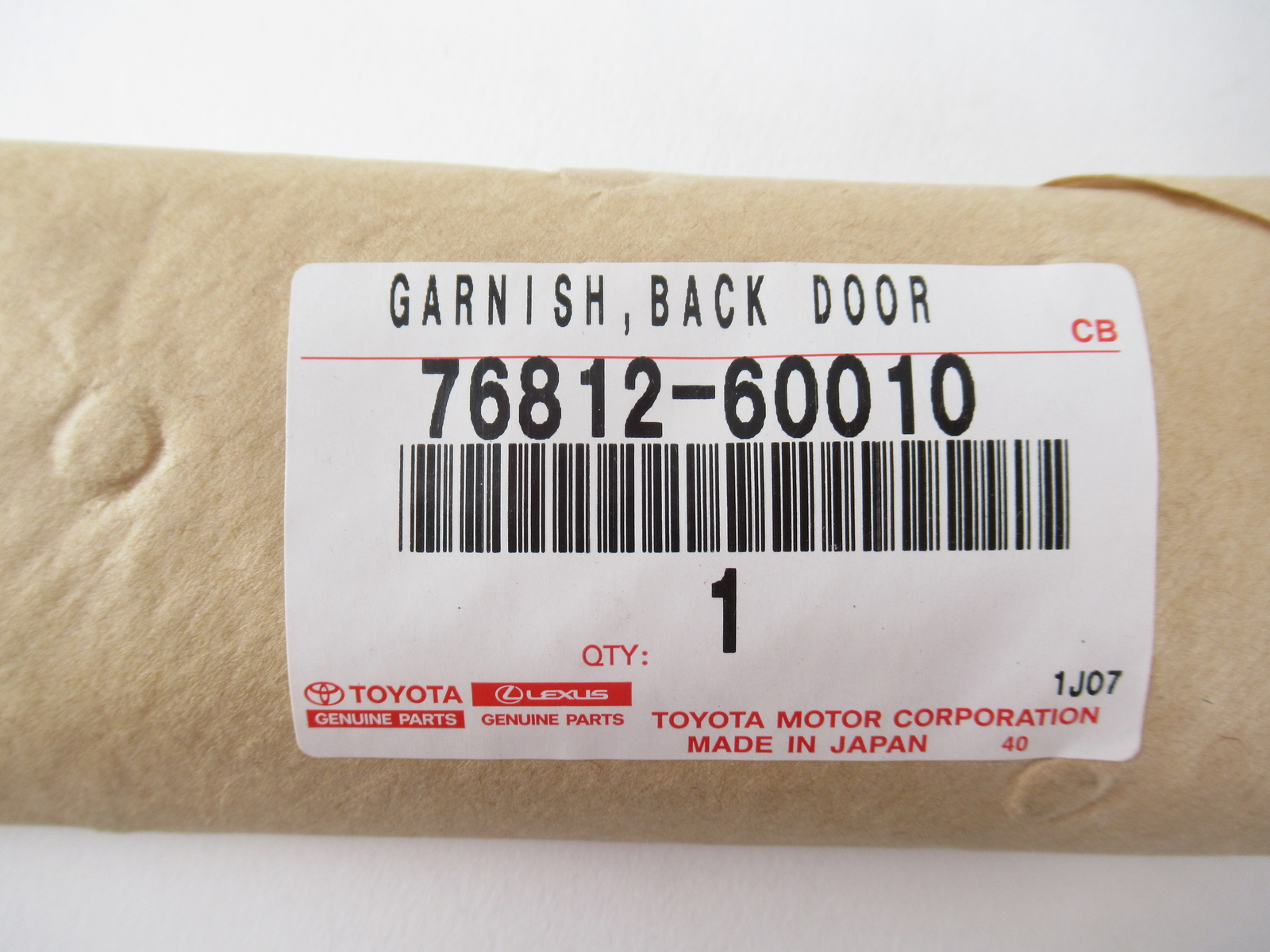 Genuine OEM Toyota Lexus 76812-60010 Liftgate Trim Garnish 1998-02 Land ...