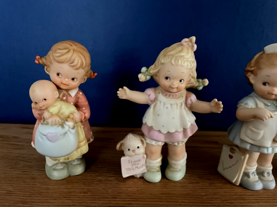 ANOTHER SET OF 4 SWEET MABEL LUCIE ATTWELL FIGURES 1999 GOOD COLLECTION ...